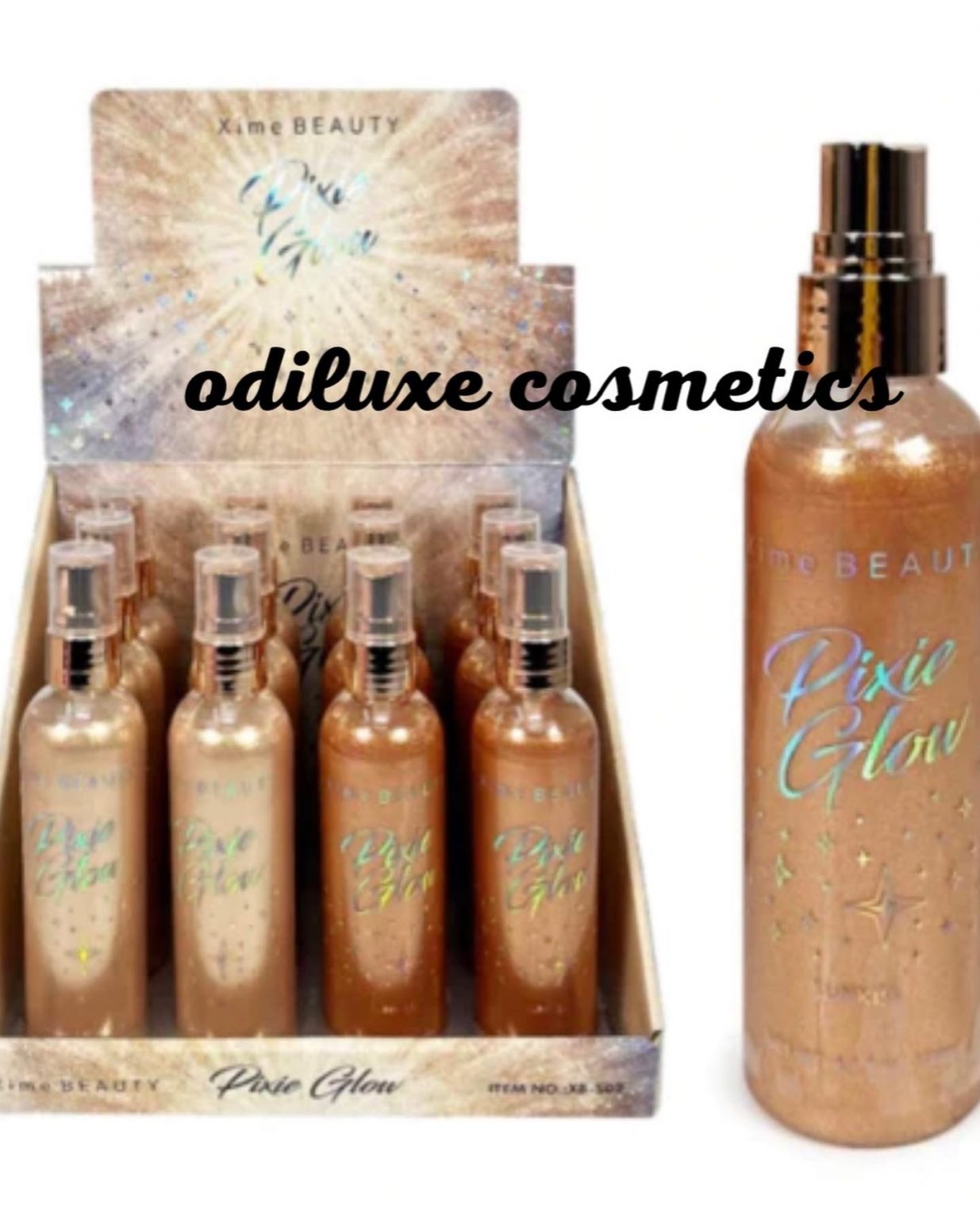 XIME BEAUTY – PIXIE GLOW BODY SPRAY 4.1 fl oz (US) NOTE Price Listed is Per 1 - Odiluxe